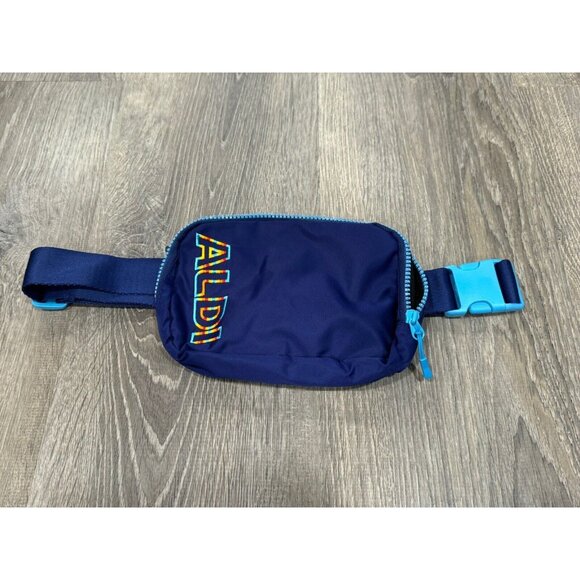 Aldi | Bags | 224 Aldi Gear Navy Blue Fanny Waist Pack Belt Bag ...